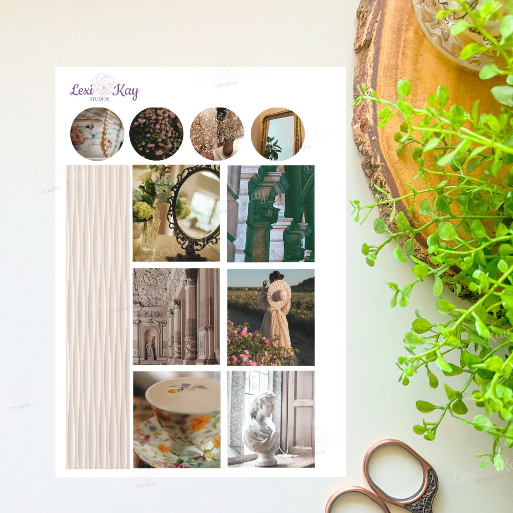 Evergreen Torn Paper Sticker Sheet – LexiKay Studios Ltd