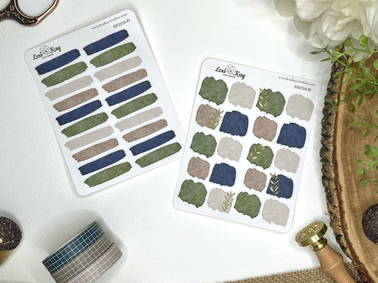 PAINT SWATCH STICKER SHEET – LexiKay Studios Ltd